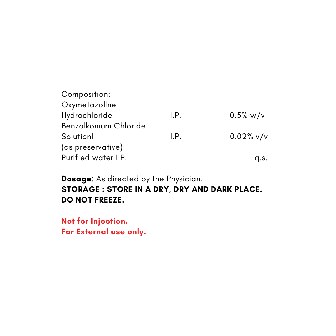 Nasogix Nasal Drop/Spray – Glow Vision